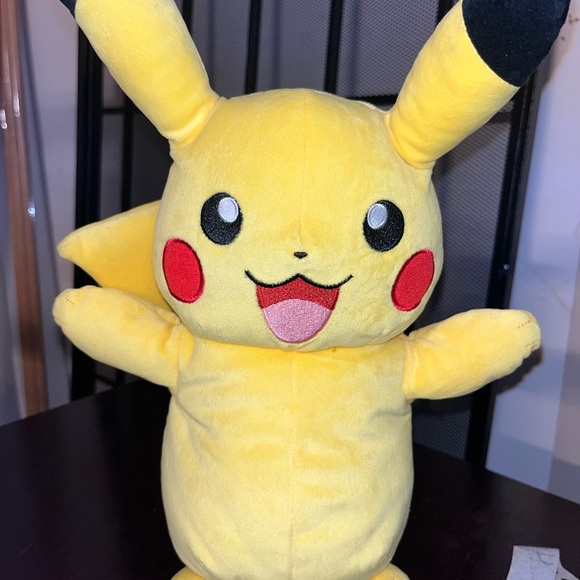 Pokemon | Toys | Pokmon Yellow Pikachu Plush Toy Electronic | Poshmark